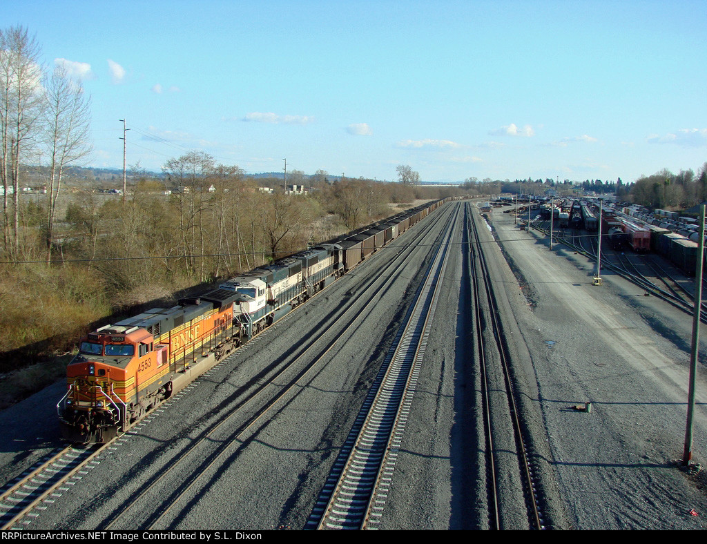BNSF 4553 North
